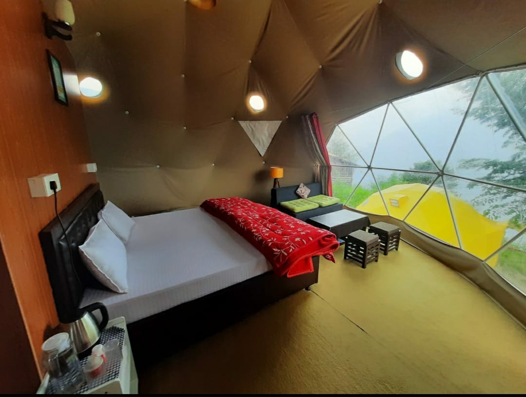 Luxury Romantic Glamping Dome Stay in Manali – Bunkout