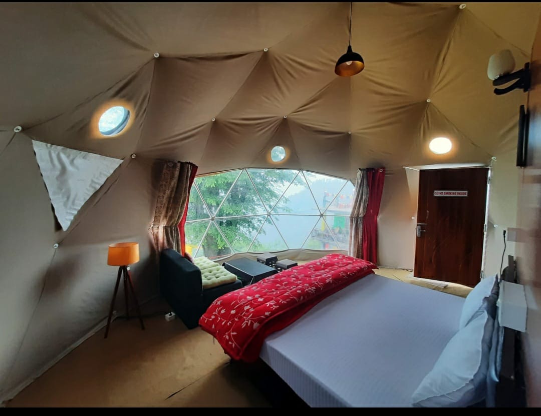 Luxury Romantic Glamping Dome Stay in Manali – Bunkout